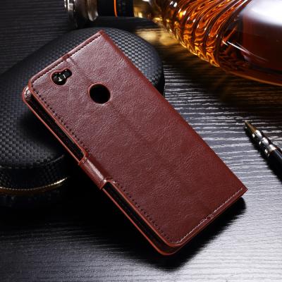 Cina Cassa 14,9 * 7,8 * 1,4 fatti a mano durevoli cm del cuoio della nova di Crazy Horse Huawei in vendita