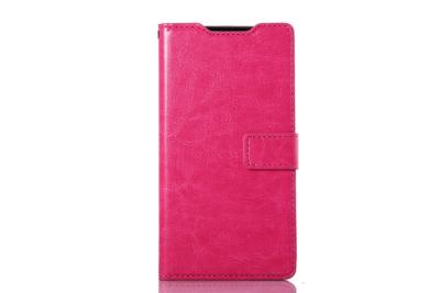Cina Cassa del cuoio di Sony Xperia di picchiettio di Crazy Horse per colore di Brown di caso di Sony Z3 TPU in vendita