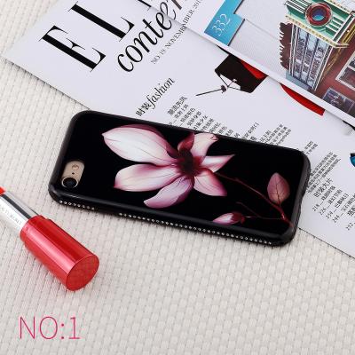 Cina Iniezione di cuoio dello stampo di pressa di calore della copertura posteriore TPU di Iphone 7 a resina epossidica del fiore in vendita