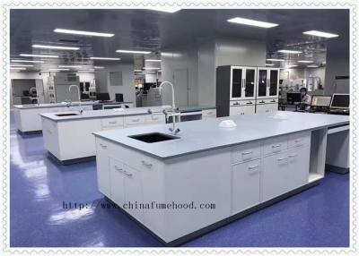 China Mobília do laboratório de química/tabela funcionamento personalizadas do laboratório com armário da água à venda