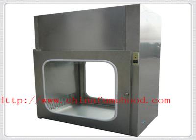 China Hospital Portable Clean Pass Box , Antirust Pass Box For Microbiology Lab for sale