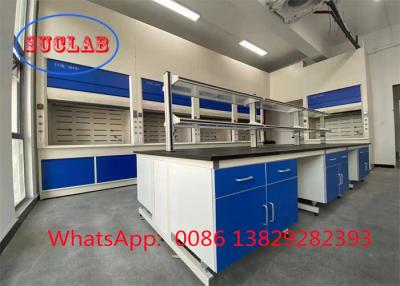 중국 C frame Lab Workbenches and Cabines t with DTC105 DEG Hinges and Chemical resistant Tops 판매용