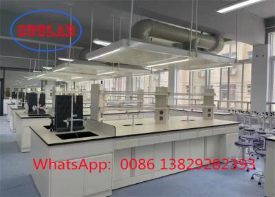중국 Some Assembly Required C frame Lab Benches Workbench Fire Resistant Chemical Resistant Laminate Work Surface 판매용