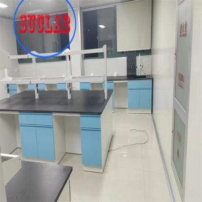 中国 Chemical Resistant Chemistry Lab Furniture Modular Laboratory Workbench Safety Function OEM/ODM Acceptable 販売のため
