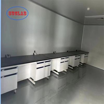 Cina Disegno di mobili di laboratorio modulari in legno di acciaio personalizzabile accettabile per OEM / ODM in vendita