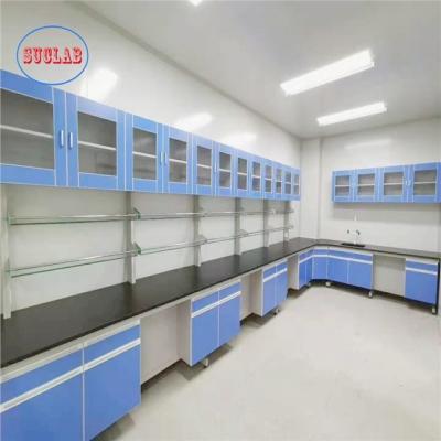 중국 높은 안전 화학 실험실 작업판 제조업체 DTC105 DEG 작업판용 힌지 및 화학 저항성 라미네이트 작업 표면 판매용