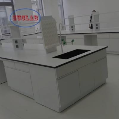 China Bespoke Chemistry Lab Bench Manufacturers with Fire-resistant Features and C-frame Design for sale