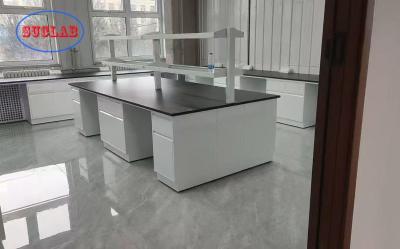 China Customizable Laboratory Workstation Furniture Manufacturer with Chemical-resistant Safety Features for sale