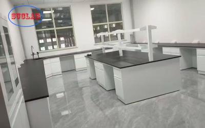 China Banco de laboratorio de química personalizado Excelente servicio al cliente y características de seguridad resistentes a los químicos para resistencia química en venta