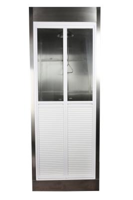 China Stainless Steel Shower Head Wall-mounted Cubicle Safety Showers Suitable for Industrial Environments for sale