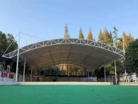 Quality Outdoor School Tensile Membrane Structure Woven Fabric Tensile Membrane Architecture for sale