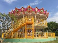 Quality Luxury Amusement Park Carousel Outdoor Park Rides Kids Best 24 Seater Carousel Rides for sale