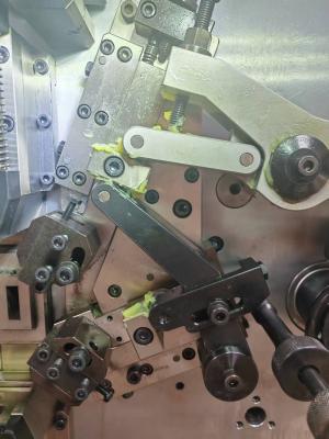 China 2 Axes Compression Spring Machine 60mm OD Spring CNC Machine for sale
