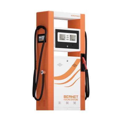 China Bernet Brand Gasoline Elektrische benzine dispenser met 2 sproeiers Serviceapparatuur voor benzinestations Tatsuno Pomp Te koop