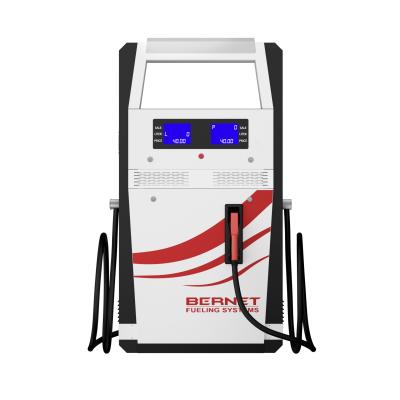 China Bernet Factory Supply Double Nozzles High Flow Rate Fuel Dispenser voor benzinestation Te koop