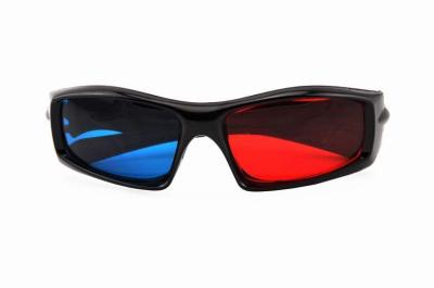 中国 受動のプラスチック赤い青緑色 3D ガラス 販売のため