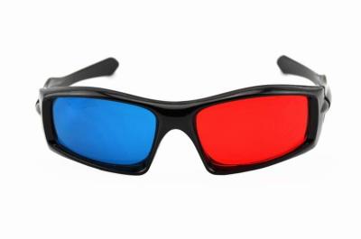 中国 受動のプラスチック赤い青緑色 3D ガラス 販売のため