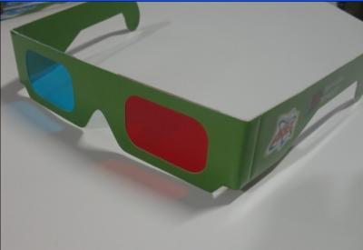 Китай Красные и Cyan стекла анаглифа 3D продается