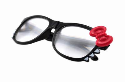 中国 祭典のハローキティ 3D の花火ガラス/回折の Lense ガラス 販売のため