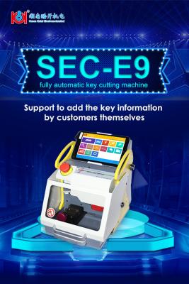 China Precio de fábrica para el automóvil, cortadora dominante de la llave SEC-E9 de la casa en venta