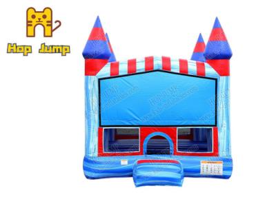 China 12x12 os pés Inflatbale saltam o castelo de salto exterior das crianças azuis do PVC da casa à venda