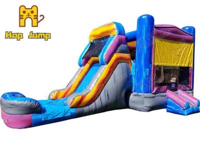 China castelo de salto exterior protetor UV da casa do salto do salto do cloreto Polyvinyl de 0.55mm à venda