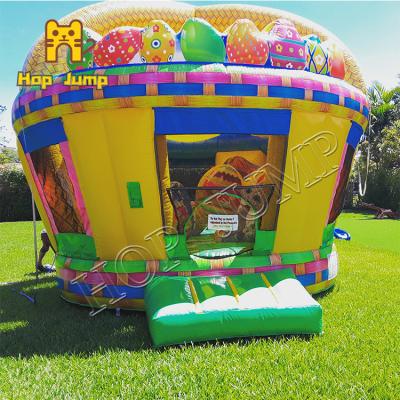 China 0.55mm Opblaasbaar de Spronghuis 18oz van pvc voor Kleuterschool Te koop