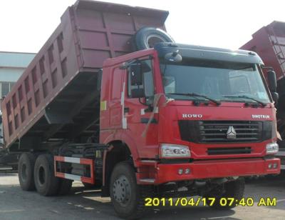China O camião basculante SINOTRUK HOWO 10 do caminhão basculante roda a capacidade de carga 25-40tons 10-25CBM à venda