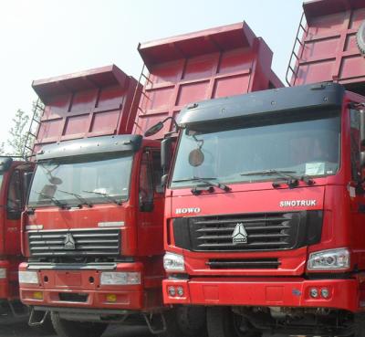 China O camião basculante SINOTRUK HOWO 10 do caminhão basculante roda a capacidade de carga 25-40tons 10-25CBM à venda