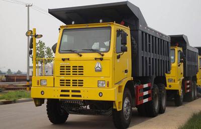 China Altos camiones volquete de la mina de carbón de la capacidad de cargamento 70 toneladas con SGS ISO en venta