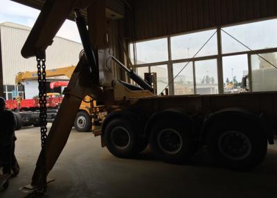 China 3 Axles Semi Trailer Container Side Loader For Lifting 20ft / 40ft Container for sale
