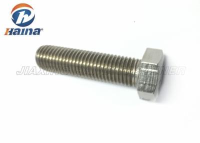 Cina BACCANO 933 304 316 bulloni e dadi pieni della sfortuna del filo di acciaio inossidabile in vendita