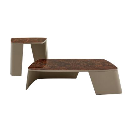 中国 正方形の形の居間のコーヒー テーブルの贅沢な現代家具600x600x560mm 販売のため