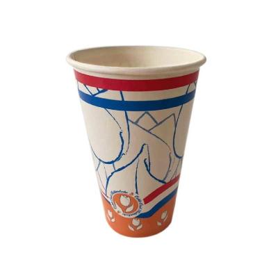 Cina Tazze di carta fredda di grado alimentare 12 oz con rivestimento in PE personalizzato Tazze di carta fredda per caffè in vendita