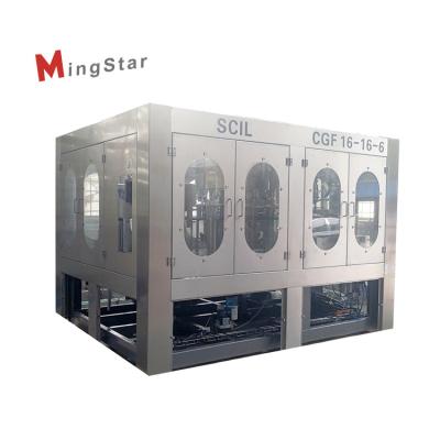 Cina Imbottigliatrice di plastica stabile completamente automatica per alimento e industrie delle bevande in vendita
