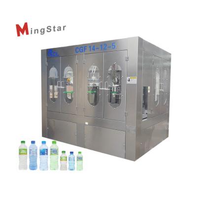 Cina Macchina di rifornimento liquida di plastica dell'acciaio inossidabile del CE, linea attrezzatura dell'imbottigliamento in vendita