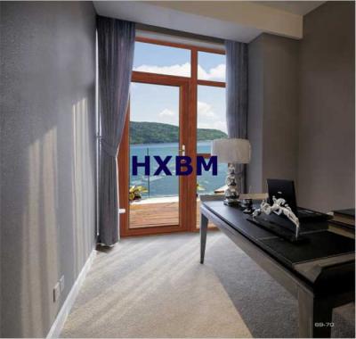 중국 목제 곡물 주거 프로젝트를 위한 알루미늄 여닫이 창 Windows에 의하여 주문을 받아서 만들어지는 색깔 판매용