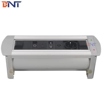 Cina Interfaccia HDMI di colore argento rotazione elettrica presa di scrivania in vendita