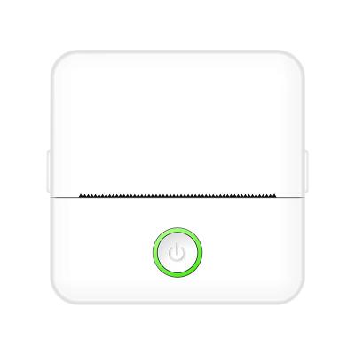 China 800mAh portable Inkless Mini Printer Bluetooth Smart Pocket For Photos Notes Stickers for sale