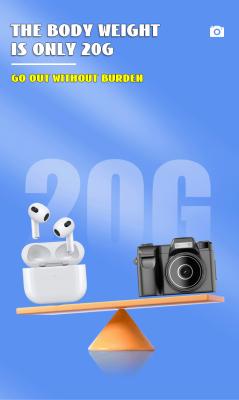 중국 0.96인치 미니 캠코더 학생 사진 촬영 어린이용 컴팩트 카메라 180mAh 용량 배터리 판매용