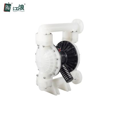 중국 화학 용매 산업을 위한 2 인치 플라스틱 PTFE 압축 공기를 넣은 격막 펌프 판매용