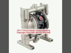 230 FT 리프트 환경 친화적 화학 측정 대막 펌프 100L/min 흐름 속도
