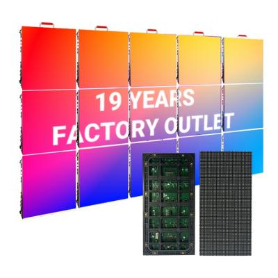 China Super Bright Factory P2.5 P3.076 P4 P8 P10 Pantallas Modulares SMD Module Panel Outdoor Led Display Screen for sale