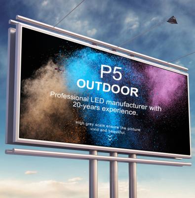 China P5 160mm*160mm SMD 2727 Outdoor Full Color Display and Led Module Display Screen for sale
