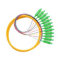 Quality Customizable Length SCAPC Optic Fiber Pigtail with 5 Years Guarantee for sale
