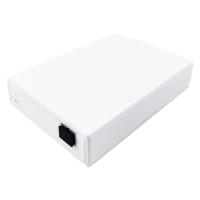 Quality 2 Cores Plastic Fiber Optic Faceplate Socket Panel SC Connector Type for Wired LAN Networks for sale