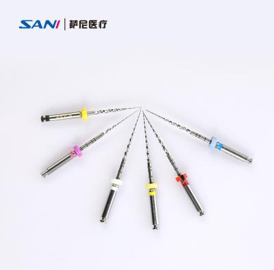 China High Efficiency Rotary Endodontic Files with 5 Years Shelf Life and Optimal Torque 3.0N.cm in Multiple Lengths for sale