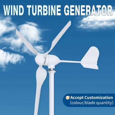 China Poderoso gerador de turbina eólica de três pás de 600W à venda