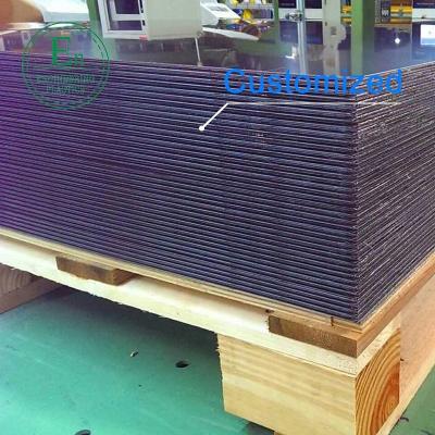 Cina Il bordo trasparente antistatico del PVC riveste la piegatura di formatura sottovuoto in vendita