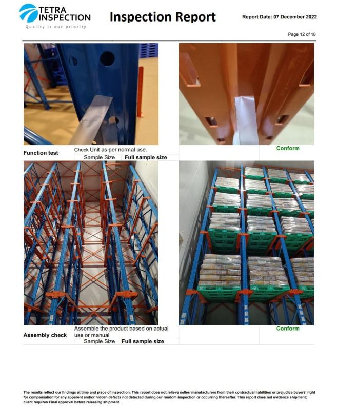 Inspection - Guangdong ORBIT Metal Products Co., Ltd